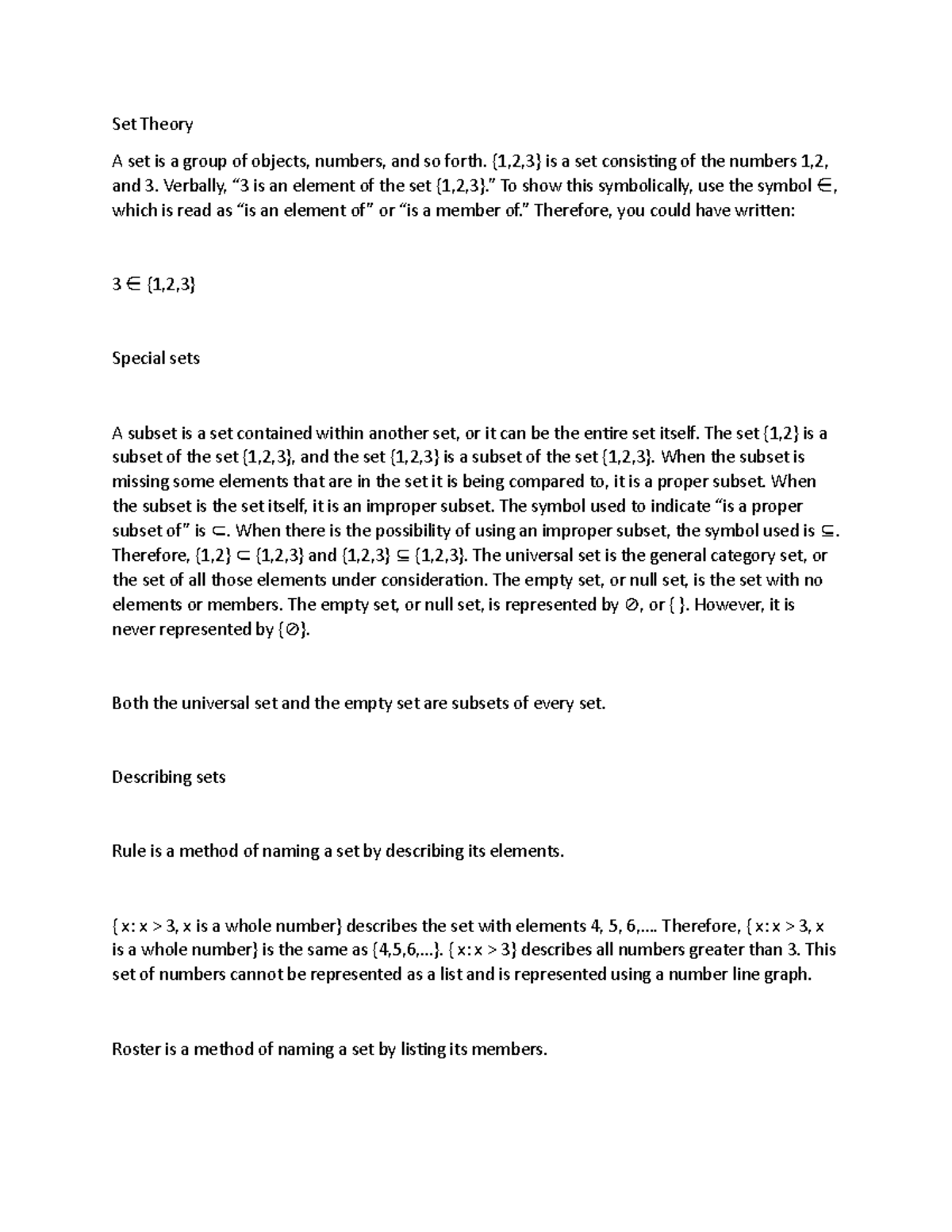 Set Theory Detailed Notes Set Theory A Set Is A Group Of Objects set-theory-detailed-notes-set-theory-a-set-is-a-group-of-objects