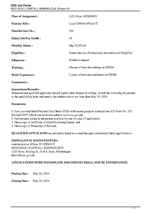 Example of Road Closure Notification letter - EXAMPLE OF A TEMPORARY ...