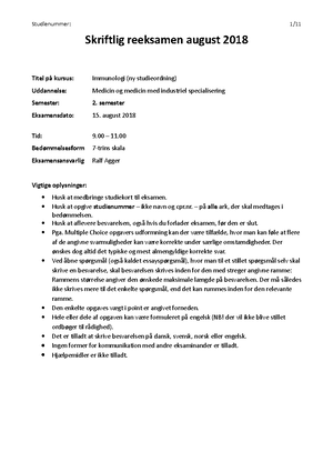 FADL's journalkoncept - Klinisk ophold, journal eksempel - Studocu