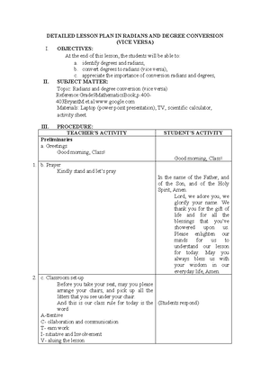 Detailed Lesson PLAN IN SSS SImilarity - DET AILED LESSON PLAN IN SSS ...