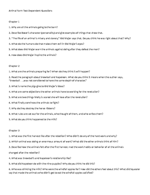 Animal Farm Allegory Graphic Organizer - Name ...