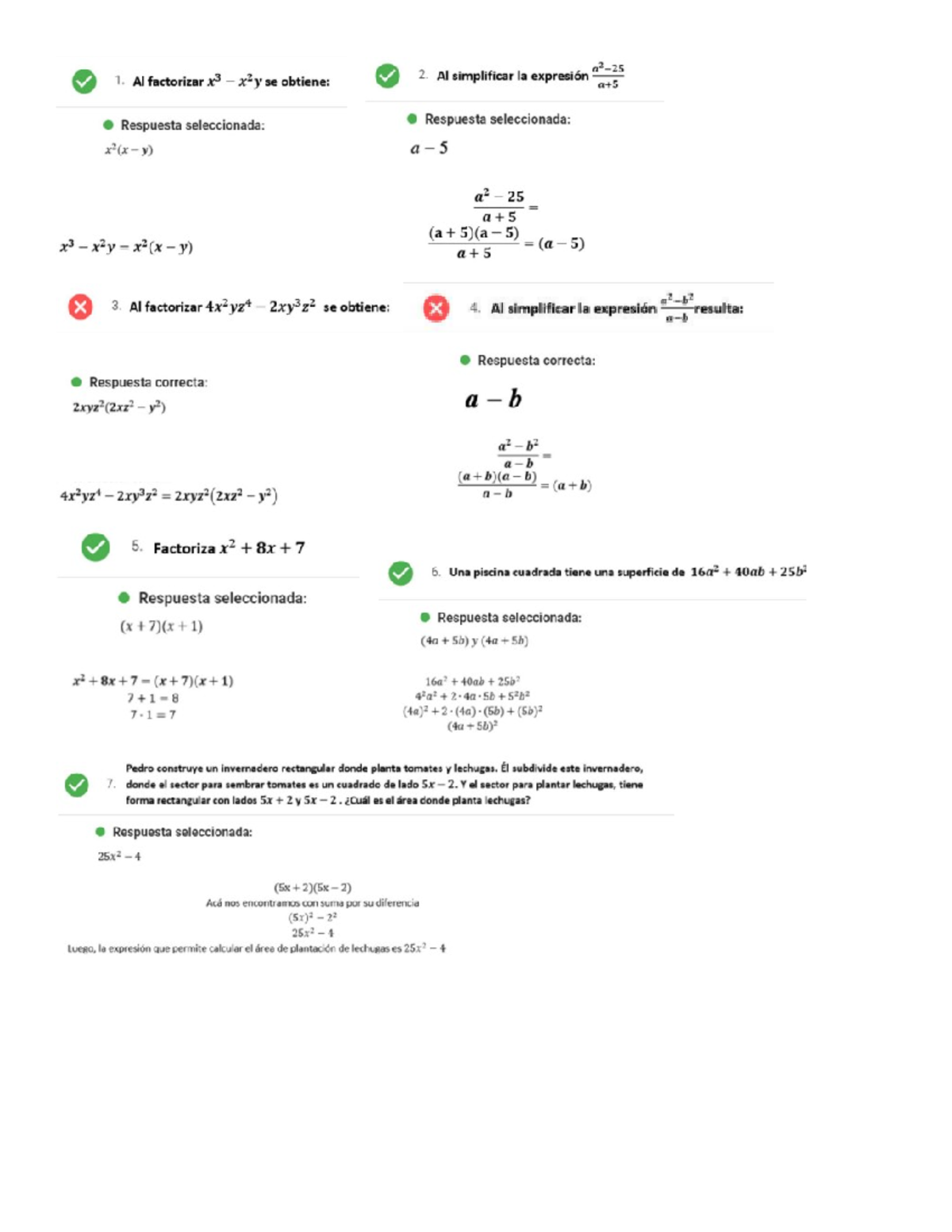 Examen - Algebra - Studocu