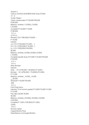 LAB 6 ACC 101 - lab 6 answers - ACC 101 Lab — Winter 2022 Name: Lab Assignment Multiple Choice ...