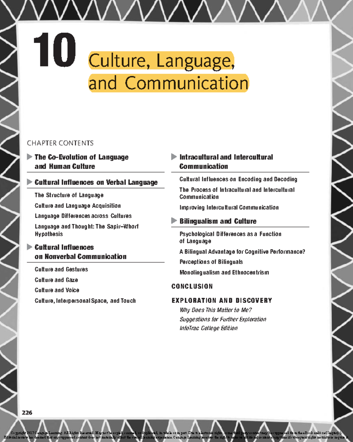 Chapter 10 112 - Summary Cross-Cultural Perspectives In Psychology ...