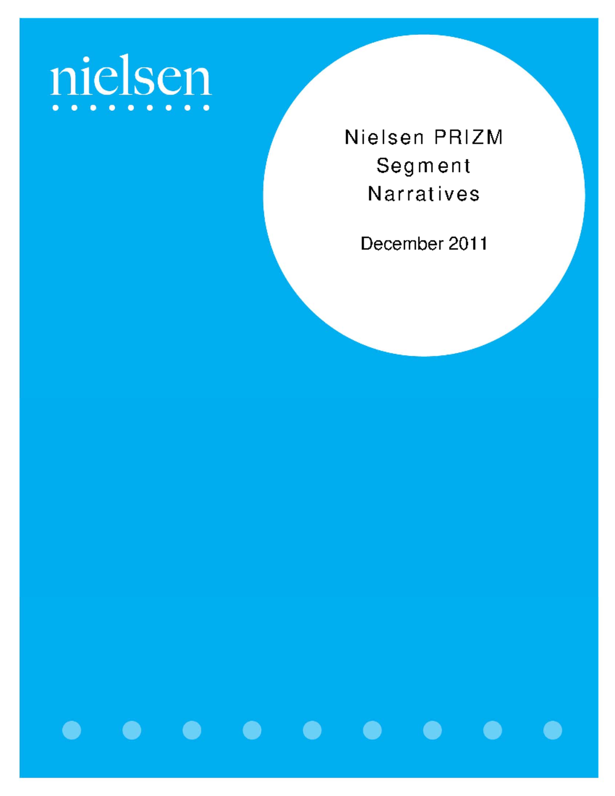 Zbook nielsen-2011-prizm-segment-nar 478783 - N ie lse n PRI Z M Se gm ...