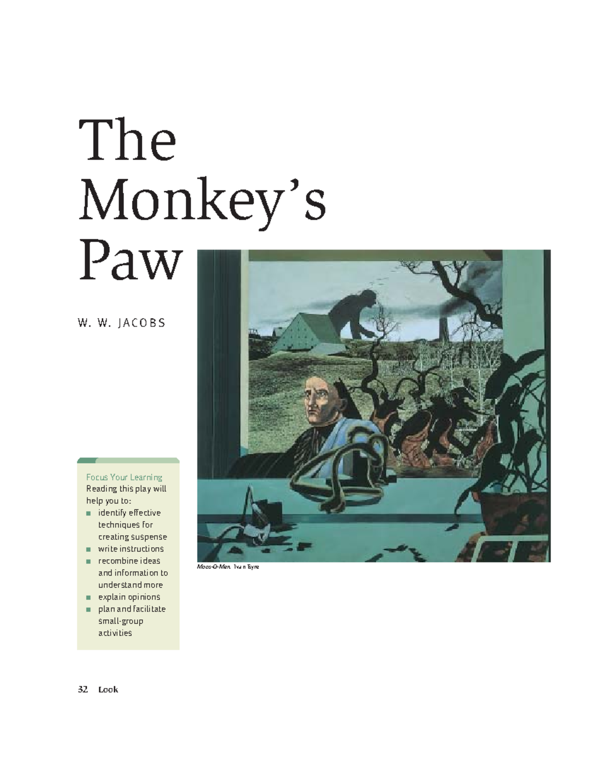 0. The Monkey's Paw: Play Version - The Monkey’s Paw W. W. J A C O B S ...