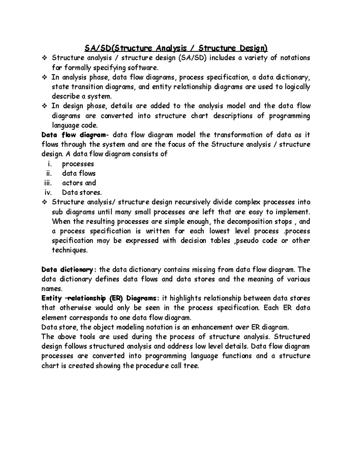 Lec-32 - lecture and study notes - SA/SD(Structure Analysis / Structure ...