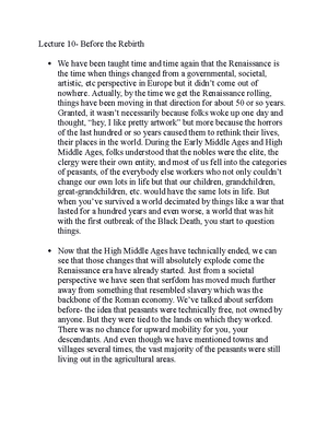 Lecture 9- The High Middle Ages - Lecture The High Middle Ages MAP ...