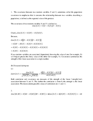 Problem Set 8 (Short Answer) - Warning: TT: undefined function: 22 1. (a) Given exper is held ...