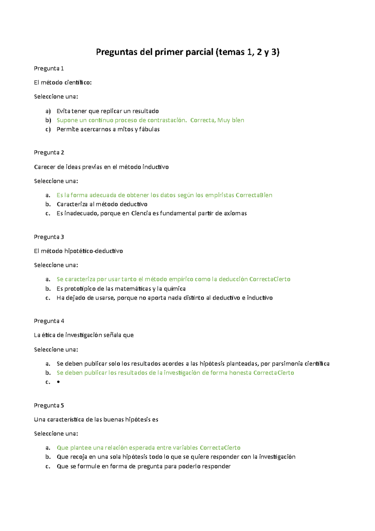 Preguntas parciales fmii (temas 1-6) - Preguntas del primer parcial (temas 1, 2 y 3) Pregunta 1 ...