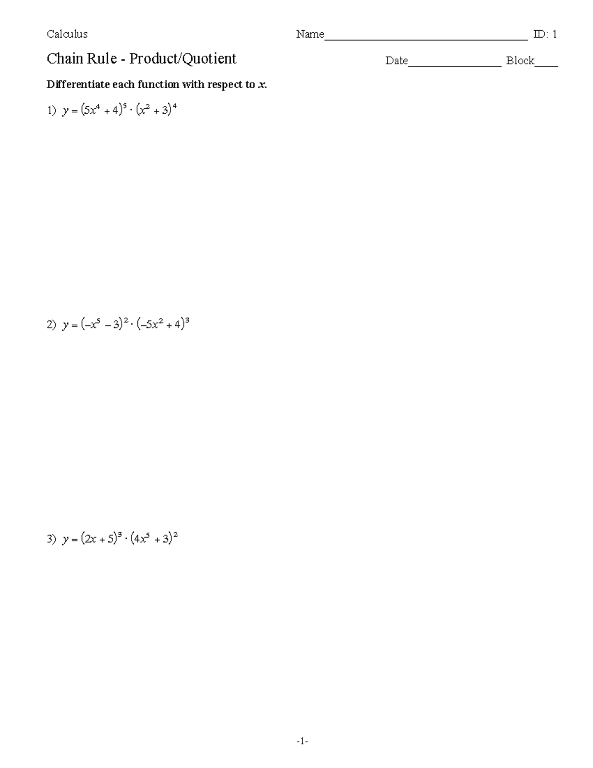 Chain rule product:quotient - ©k q 2 z 0 B 2 w 4 X VKCunt_aK ...
