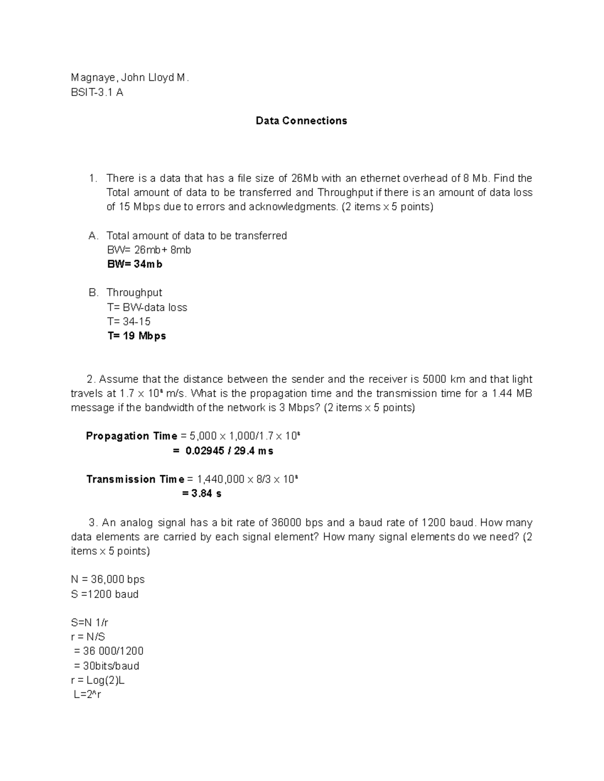 Data Comm Perfomance Task - Magnaye, John Lloyd M. BSIT-3 A Data ...