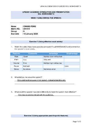 LPE2301 SCL Worksheet 1 SEM1 - UPM-CALC/SEM1/2020-21/LPE2301/SCL ...