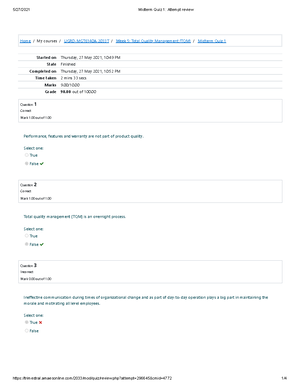 Data Structures Algorithms Midterm Exam - ANSWER QUESTIONS True A bank ...