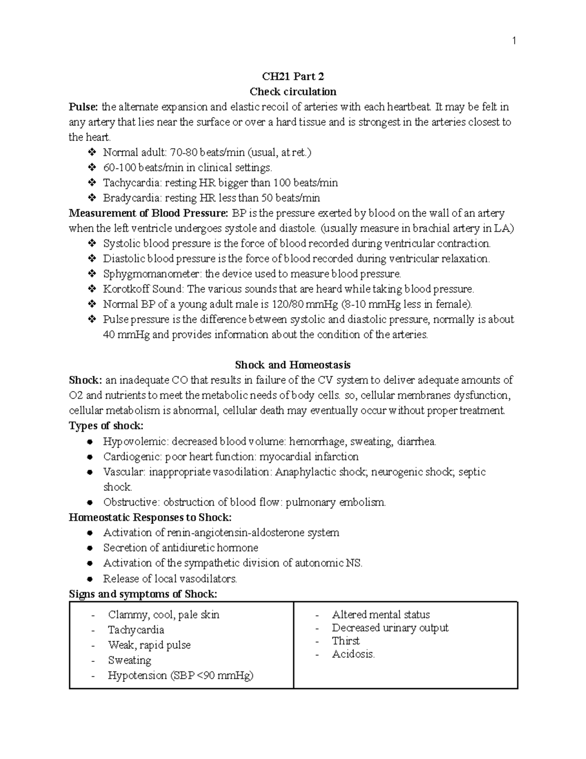 Ch21 the cardiovascular system blood vessels and hemodynamics - CH21 ...
