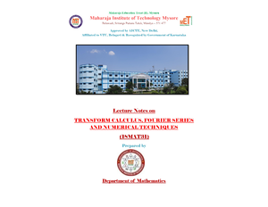 mathematics engineering Module - Engineering mathematics - VTU - Studocu