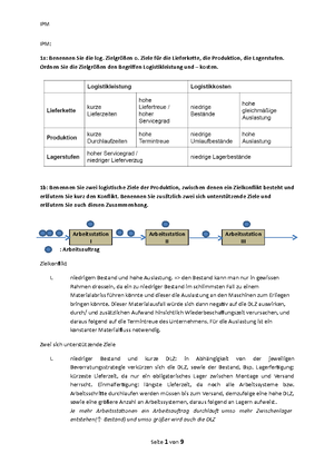 Probeklausur SCM2 - Prof. Dr. Detlef Romberger Probeklausur Klausur am: Hilfsmittel ...