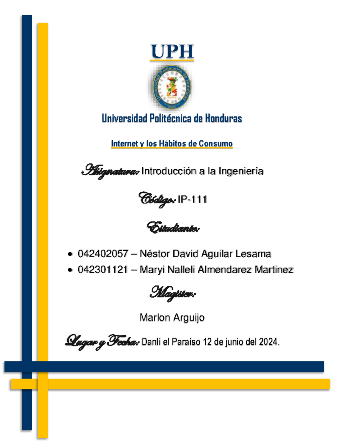 UPH - Internet y los Hábitos de Consumo - UPH Universidad Politécnica ...