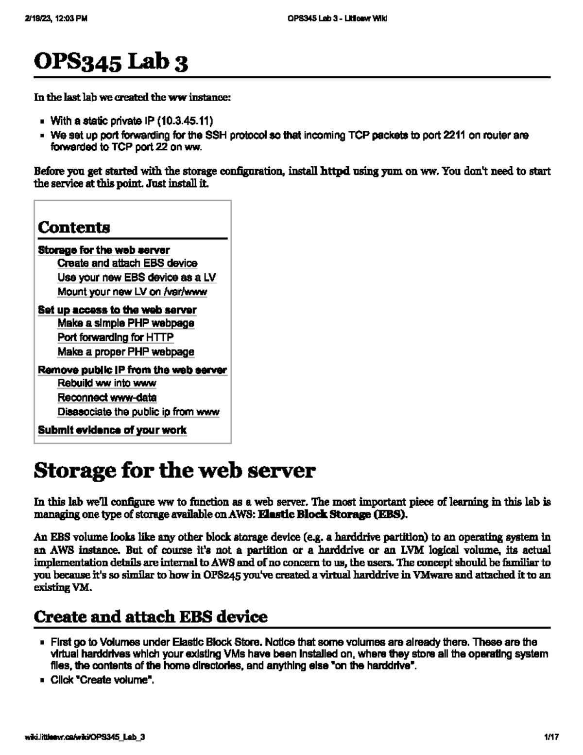 Lab3 - OPS 345 Lab instructions winter 2023 term - OPS345 - Studocu