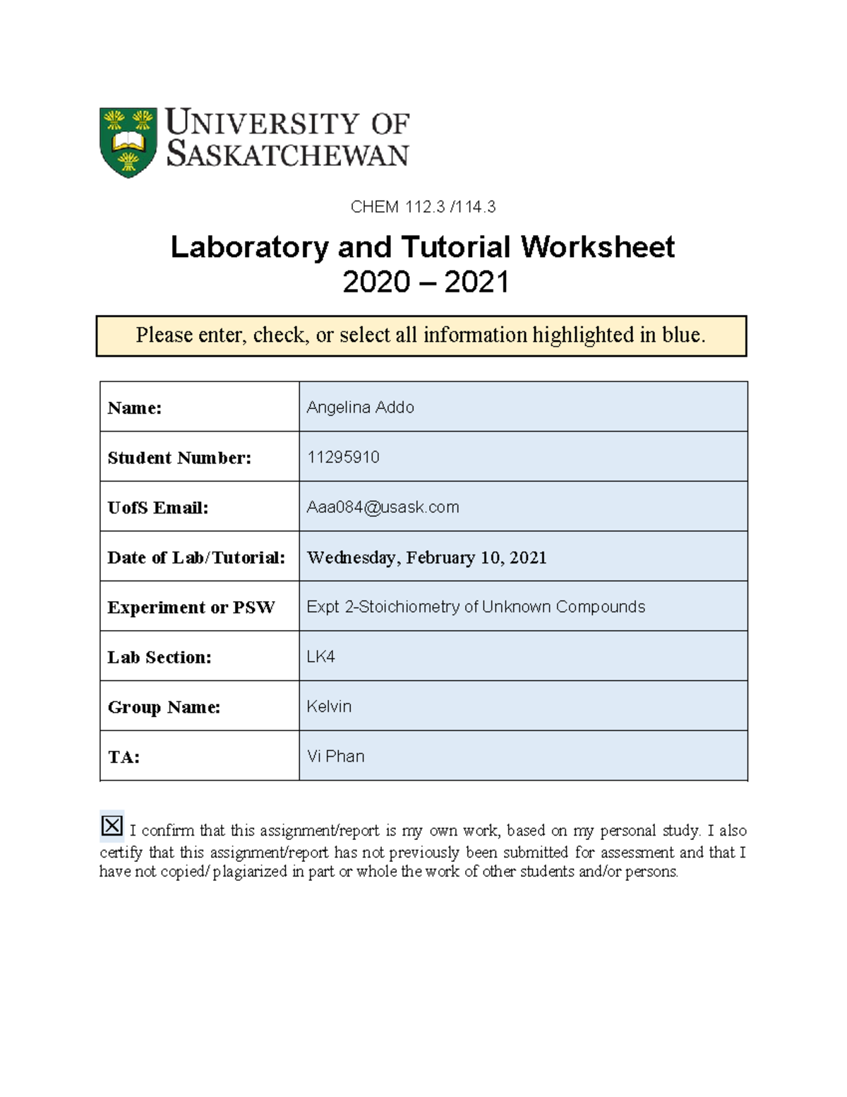 112-114-Ex2 Stoich- VC-Qs-Fillable doc-Wednesday aft-T2 - CHEM 112 /114 ...
