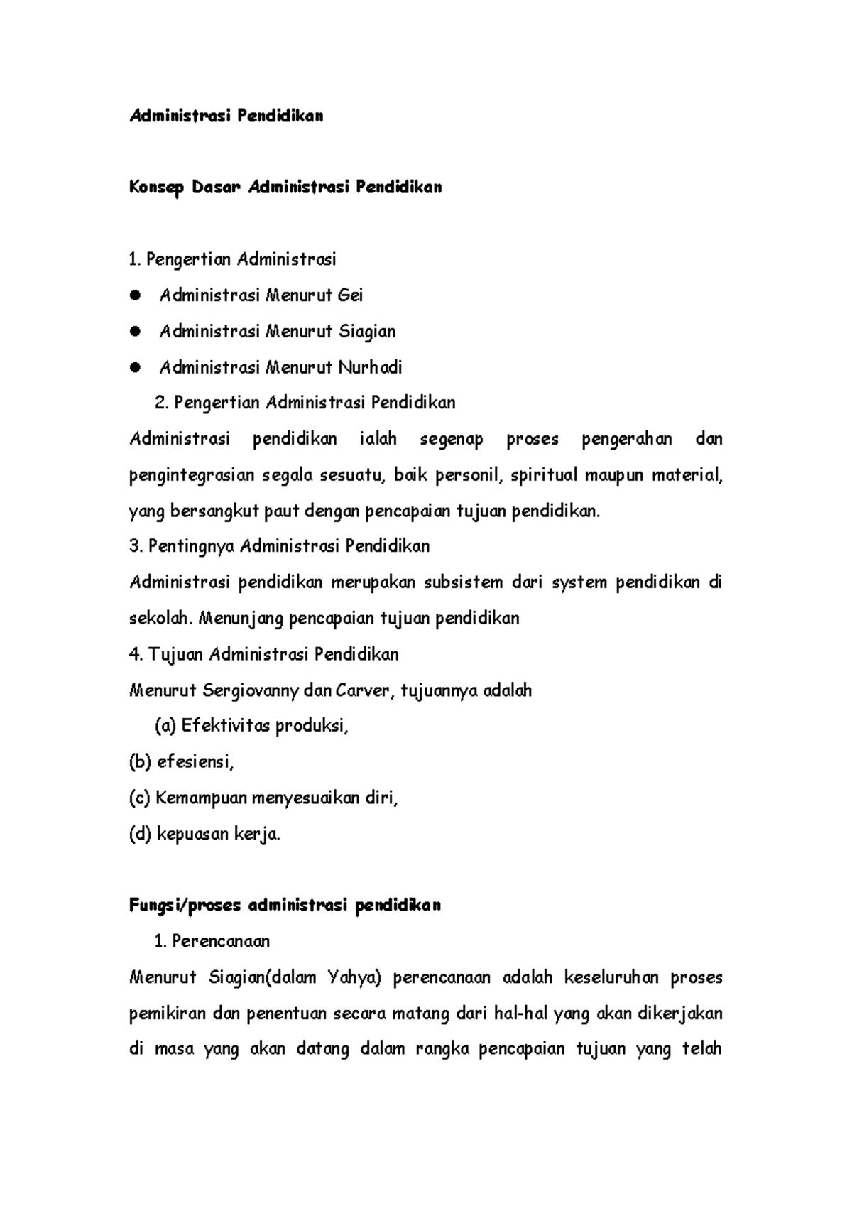 Administrasi Pendidikan - Administrasi Pendidikan Konsep Dasar ...
