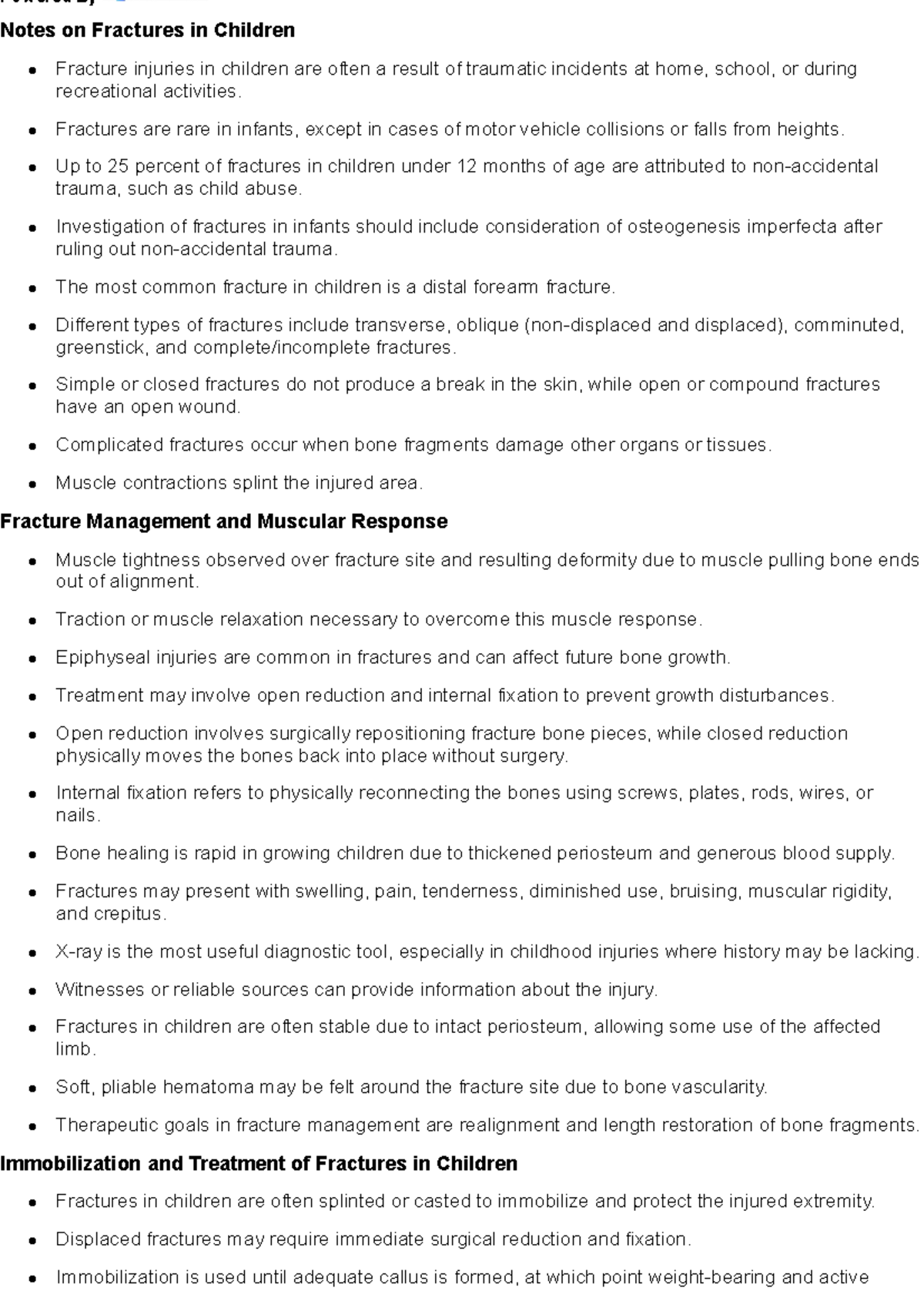 Smart-notes - Pediatric Nursing PowerPoint - Powered By Notes on ...