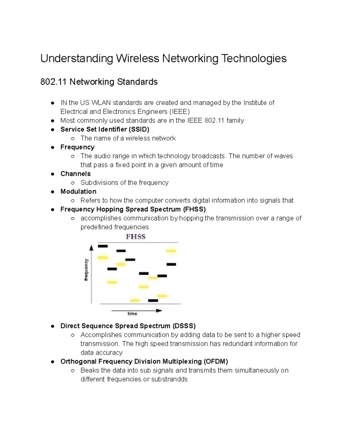 Chapter 7 Wireless and SOHO - Understanding Wireless Networking Technologies 802 Networking ...