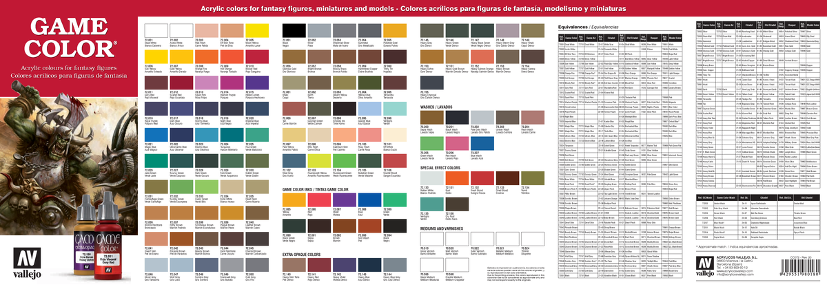 CC072-Game Color-Rev20-baja - GAME COLOR Acrylic colours for fantasy ...