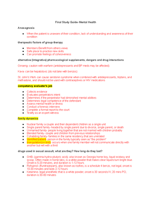 Anger and Aggression Case Study - Your new patient, Mr. Otis, is ...