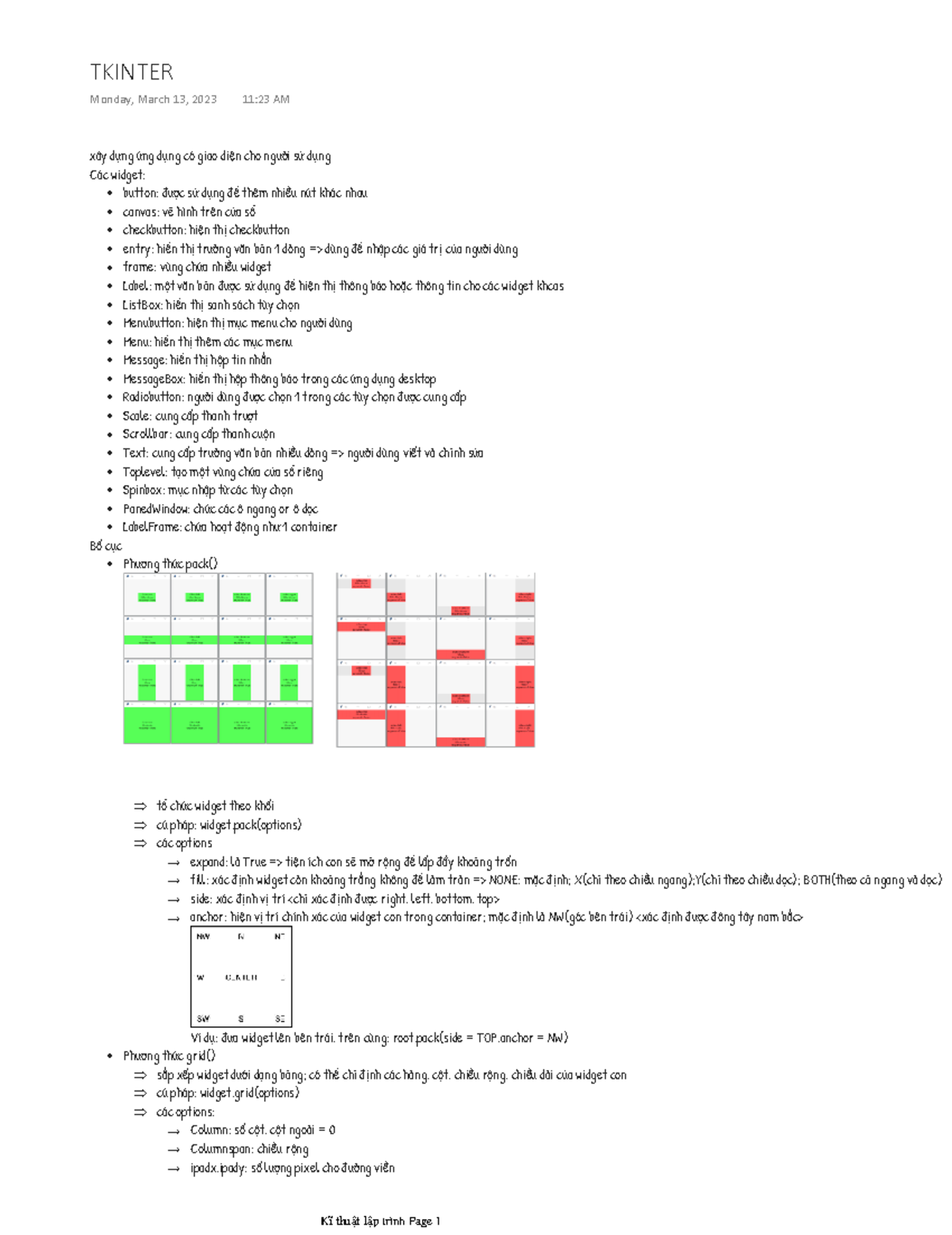 Tkinteronenote - này hay nhaa - xây dựng ứng dụng có giao diện cho ...
