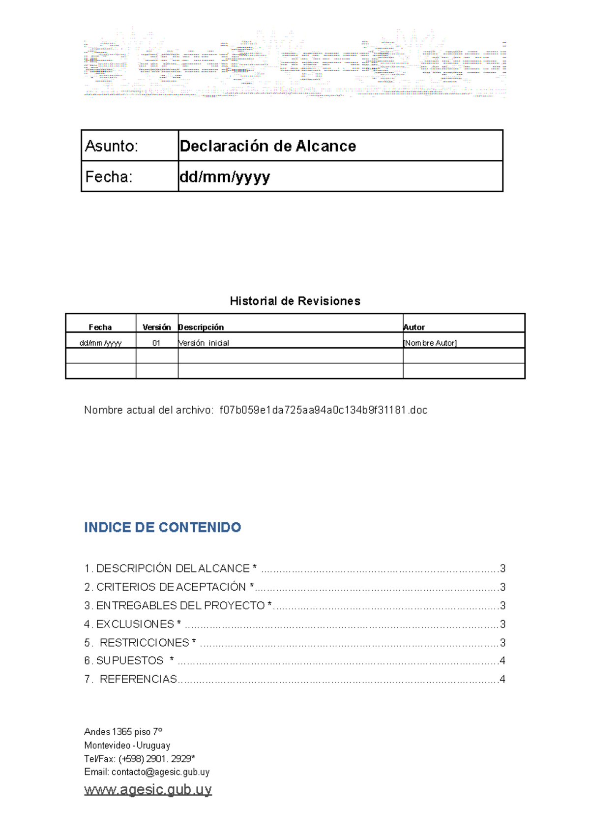 02 declaración alcance-1 - Asunto: Declaración de Alcance Fecha: dd/mm ...