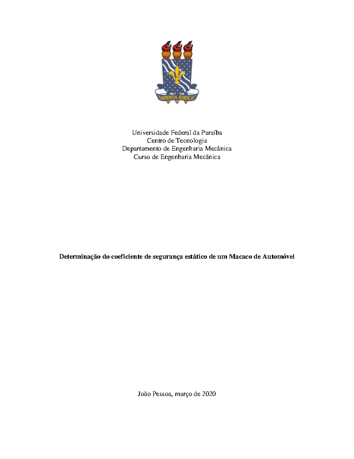Amostra/exame prática - Warning: TT: undefined function: 32 Universidade Federal da Paraíba ...