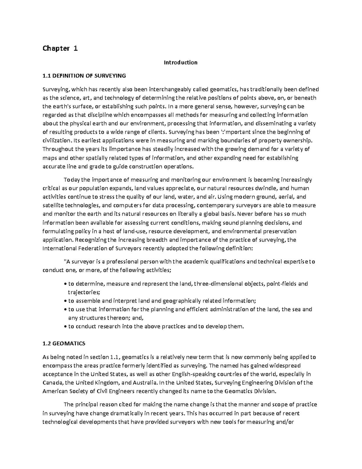 Chapter 1 and 2 - Notes - Hhnnvdrg vhgjn hjk - Chapter 1 Introduction 1 ...