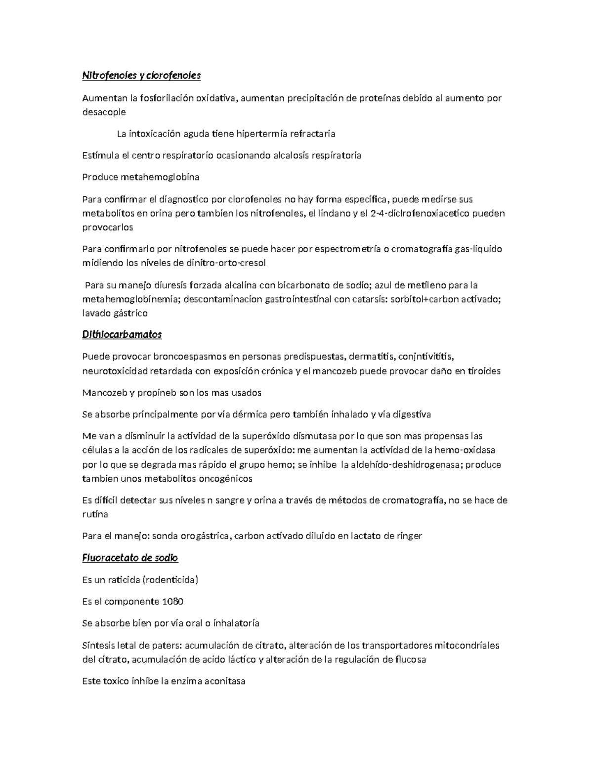 Plaguicidas y pesticidas - Nitrofenoles y clorofenoles Aumentan la ...