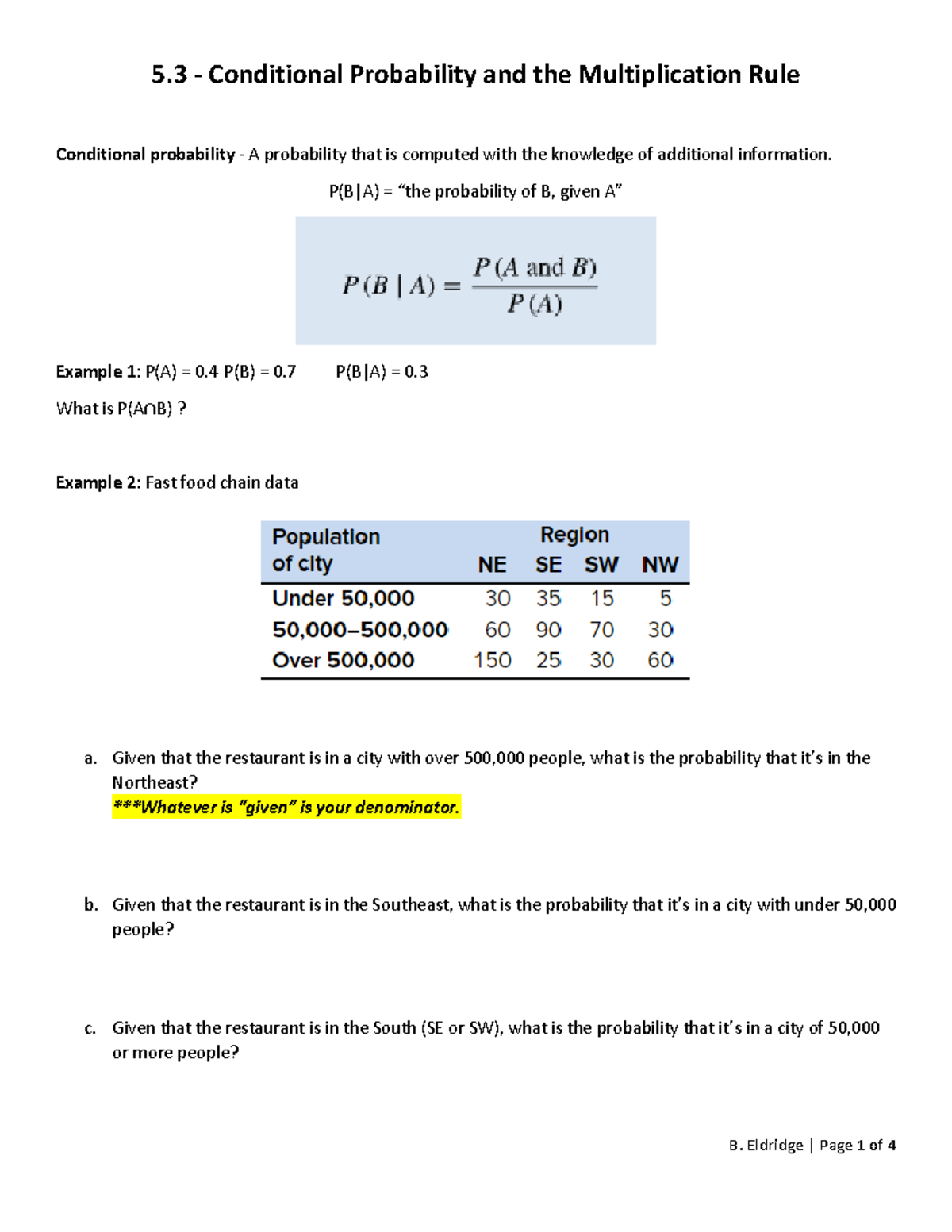 TN 12 - Incredible notes that includes examples of formulas needed for ...