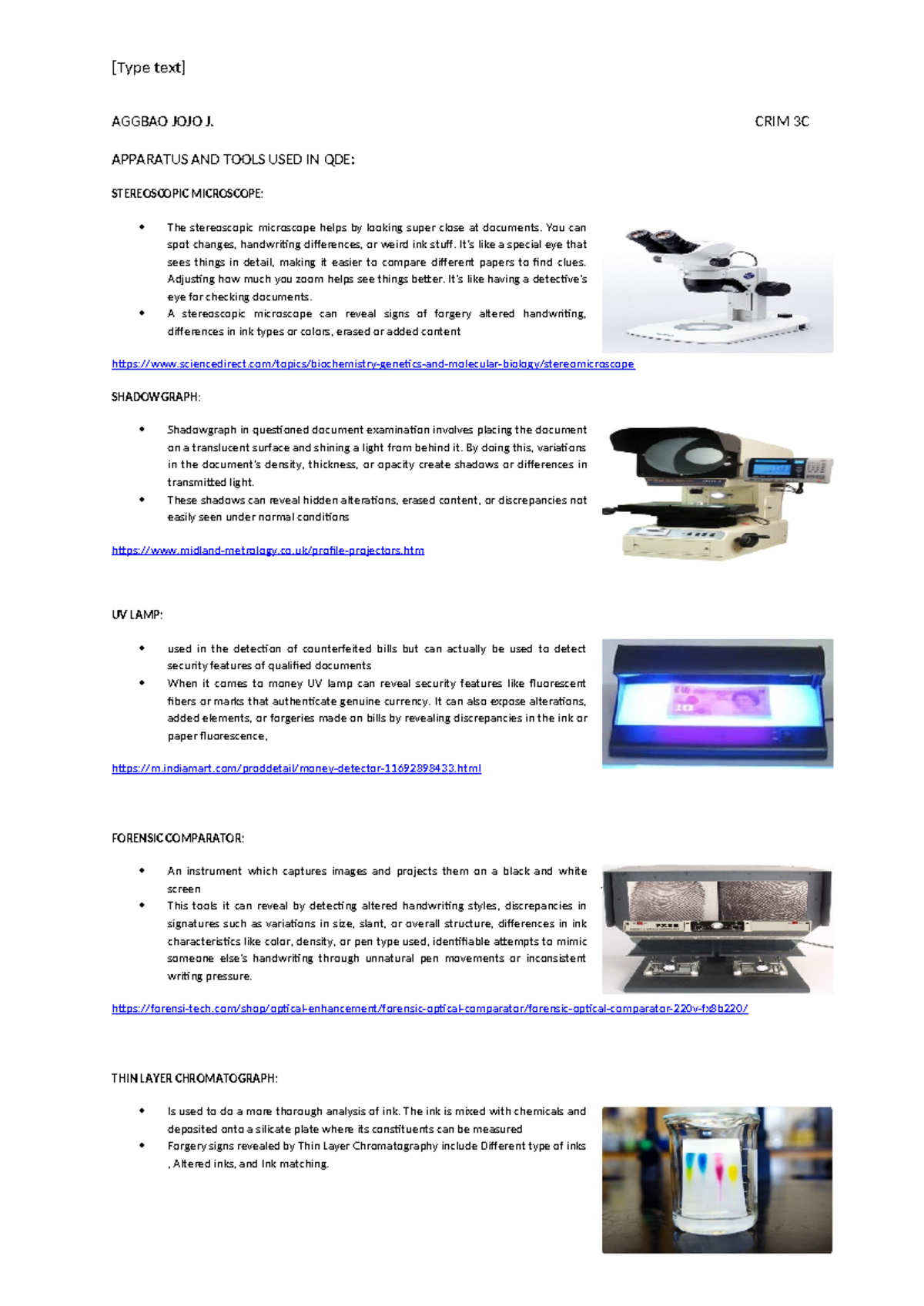 Question Document - [Type text] AGGBAO JOJO J. CRIM 3C APPARATUS AND ...