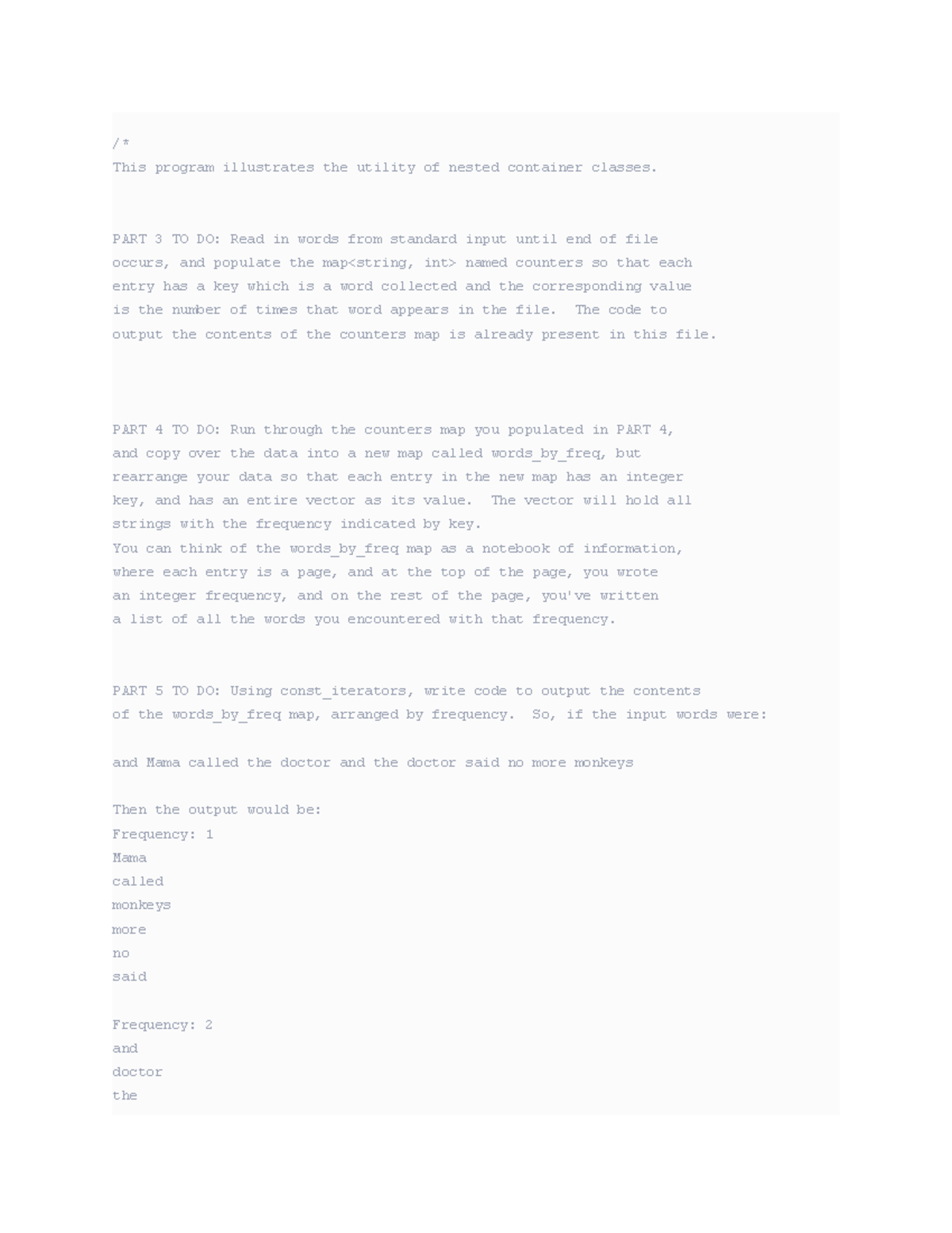 Main - Simari - /* This program illustrates the utility of nested ...