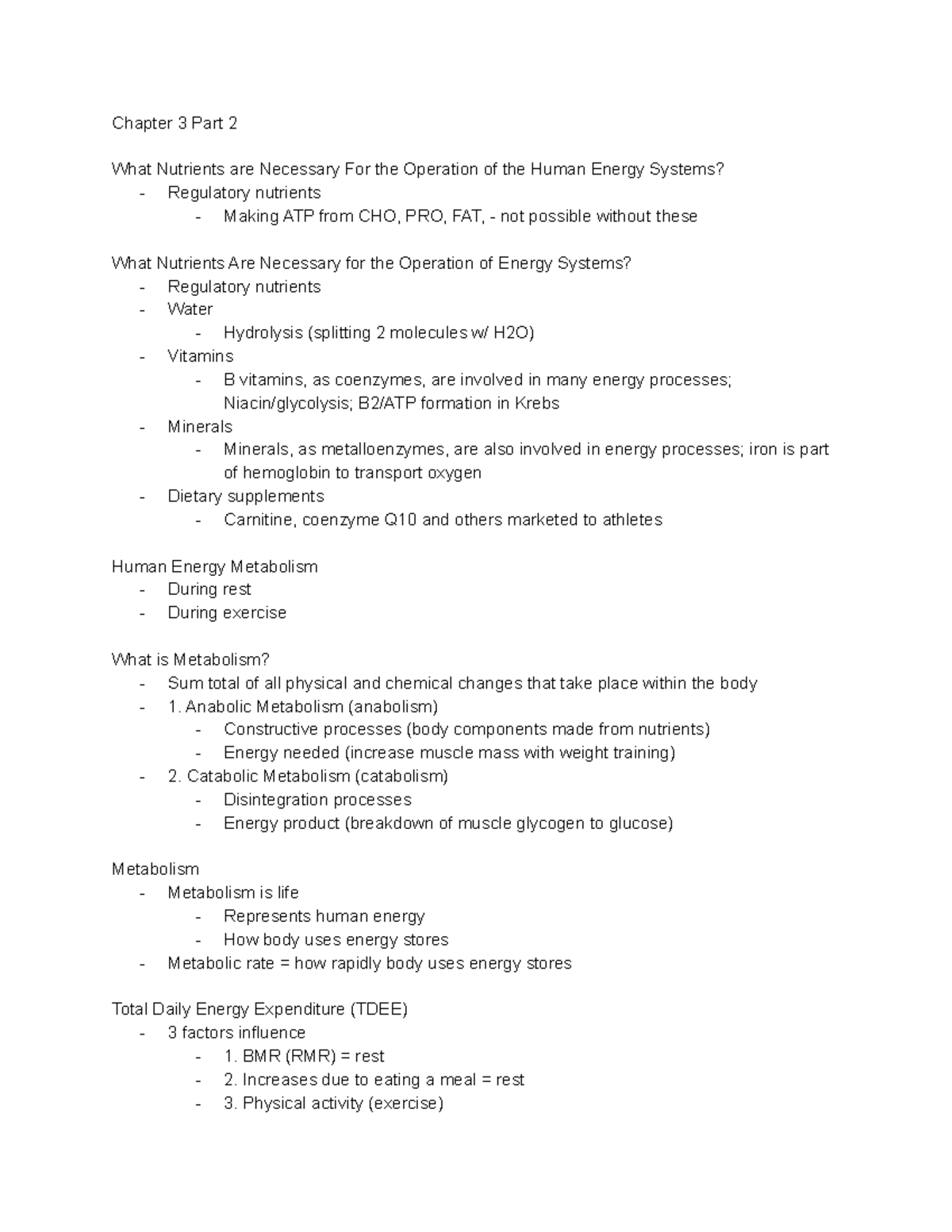 CHPT 3 PPT (Part 2) - Lecture notes 3 - Chapter 3 Part 2 What Nutrients ...