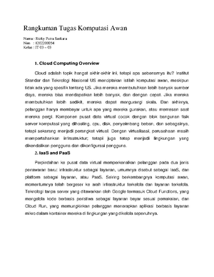 Tugas 1 CC (Perbedaan Berbagai metode yang dipakai pada cloud computing) - Manual Scaling ...