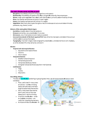 Practical 1 - Geosphere - GEOG 1001 The Earth System Practical 1 ...