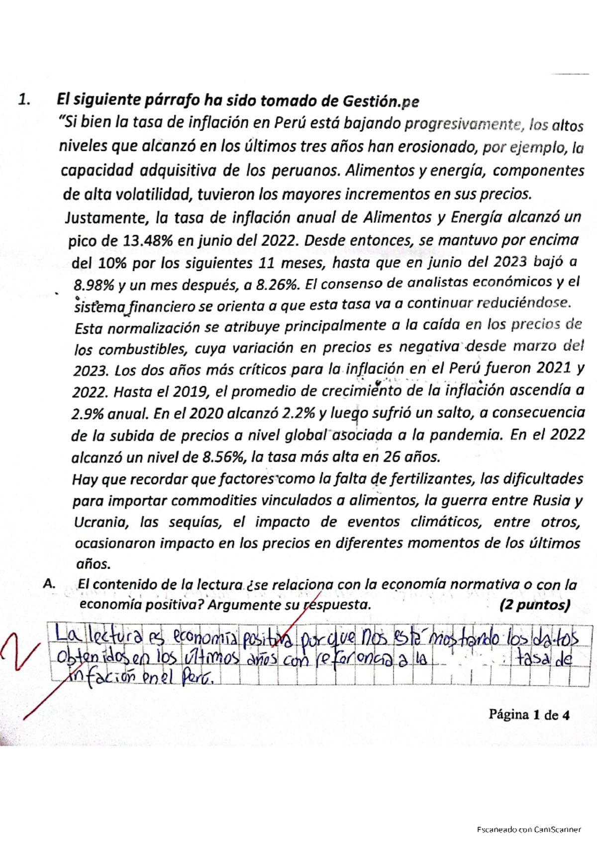 Práctica 1 - Practica 1 - Economia, Fundamento de Economia - Studocu