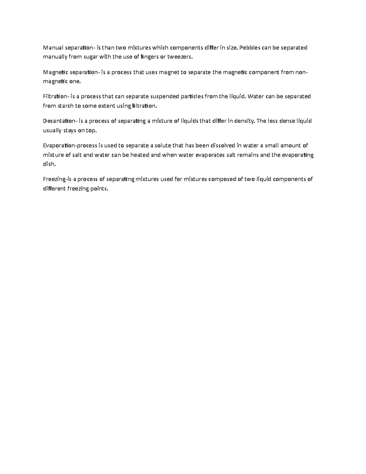 Manual separati-WPS Office - Manual separation- is than two mixtures ...