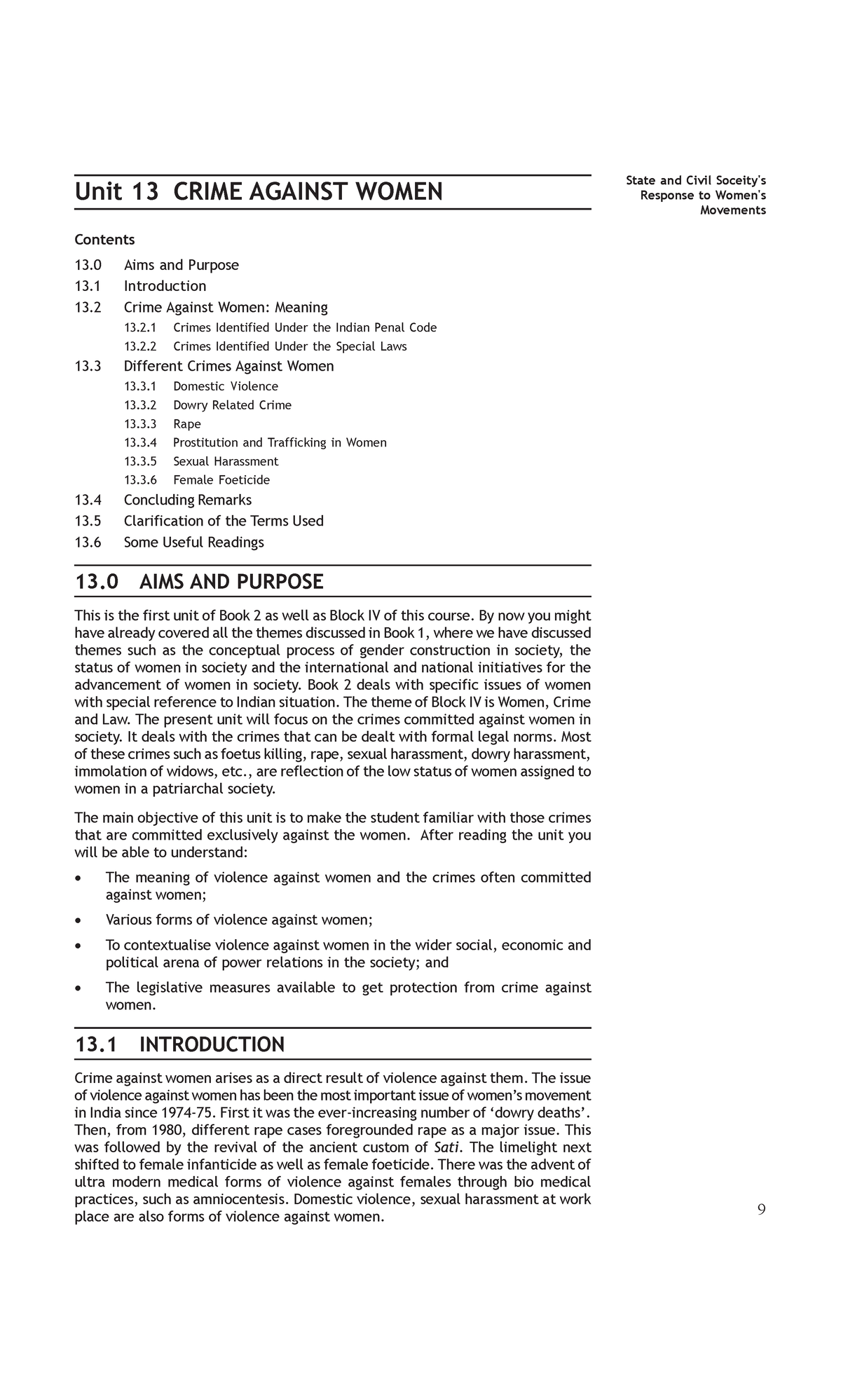 Crime Against Women - 2 Crimes Identified Under the Indian Penal Code ...