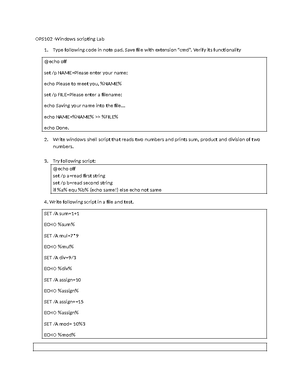Lab5 - Winter 2023 labs and assignment - 2 /19/23, 12:22 PM OPS345 Lab 5 - Littlesvr Wiki - Studocu