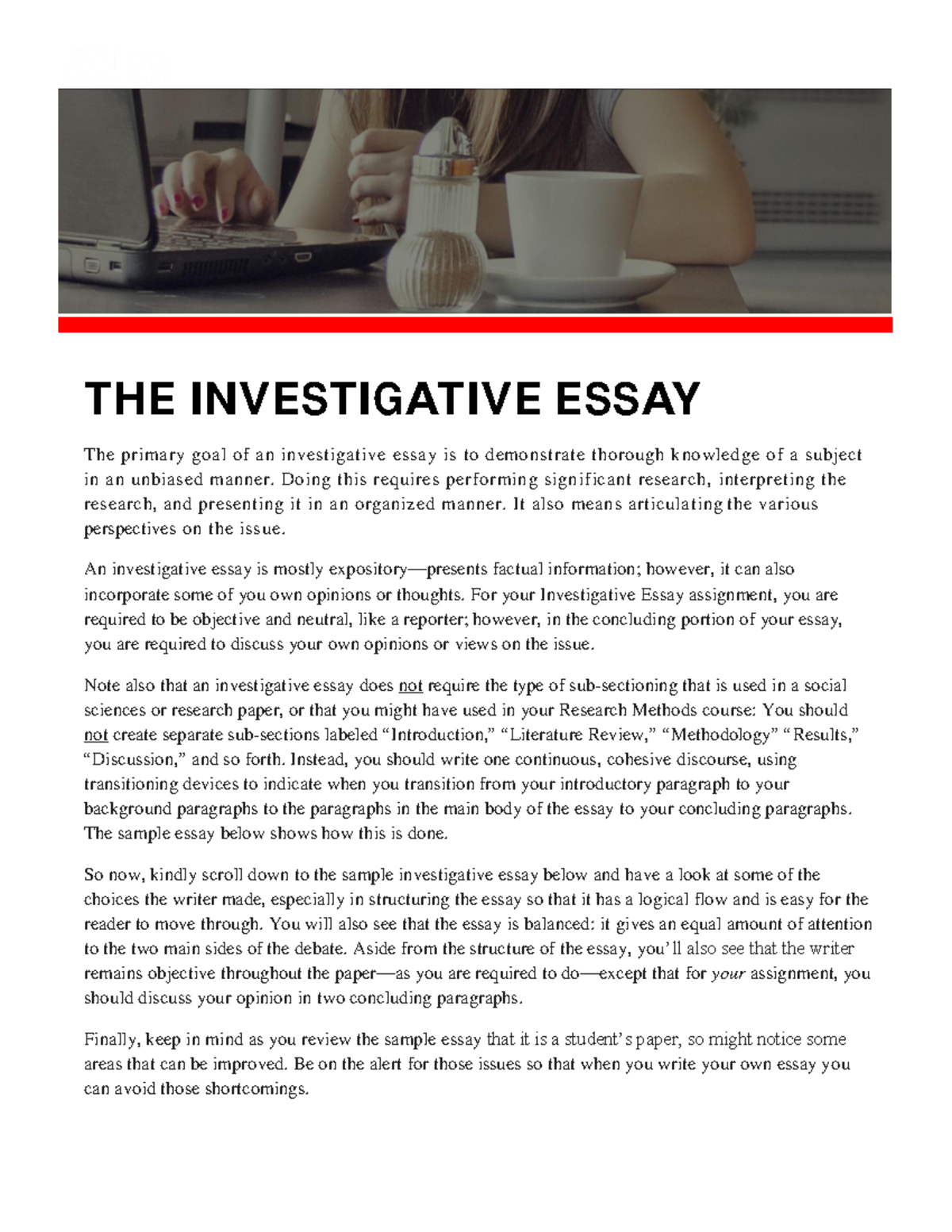 Writing an Investigative (202620) (Hugo Chavez) - THE INVESTIGATIVE ...