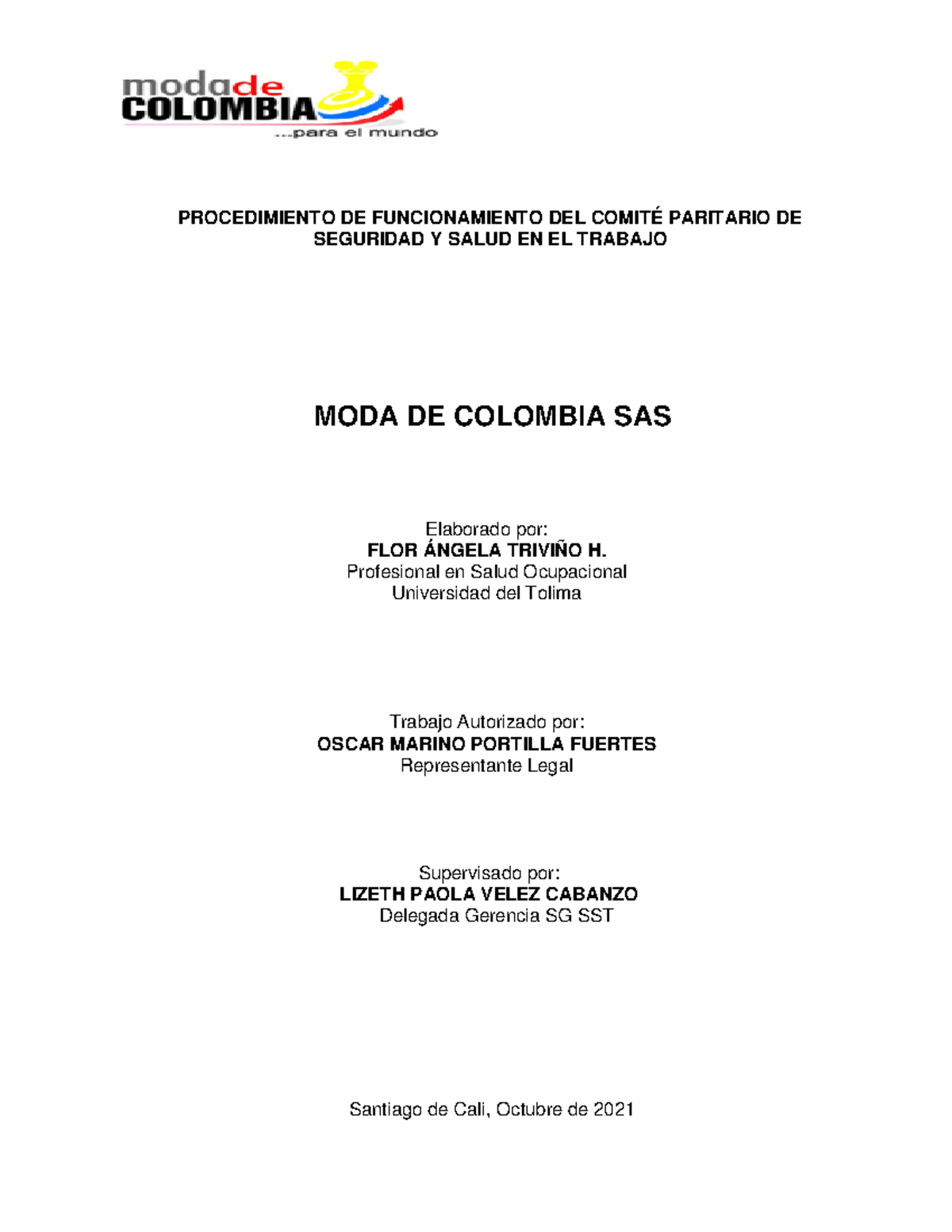 Procedimiento de Funciones del Copasst - PROCEDIMIENTO DE ...