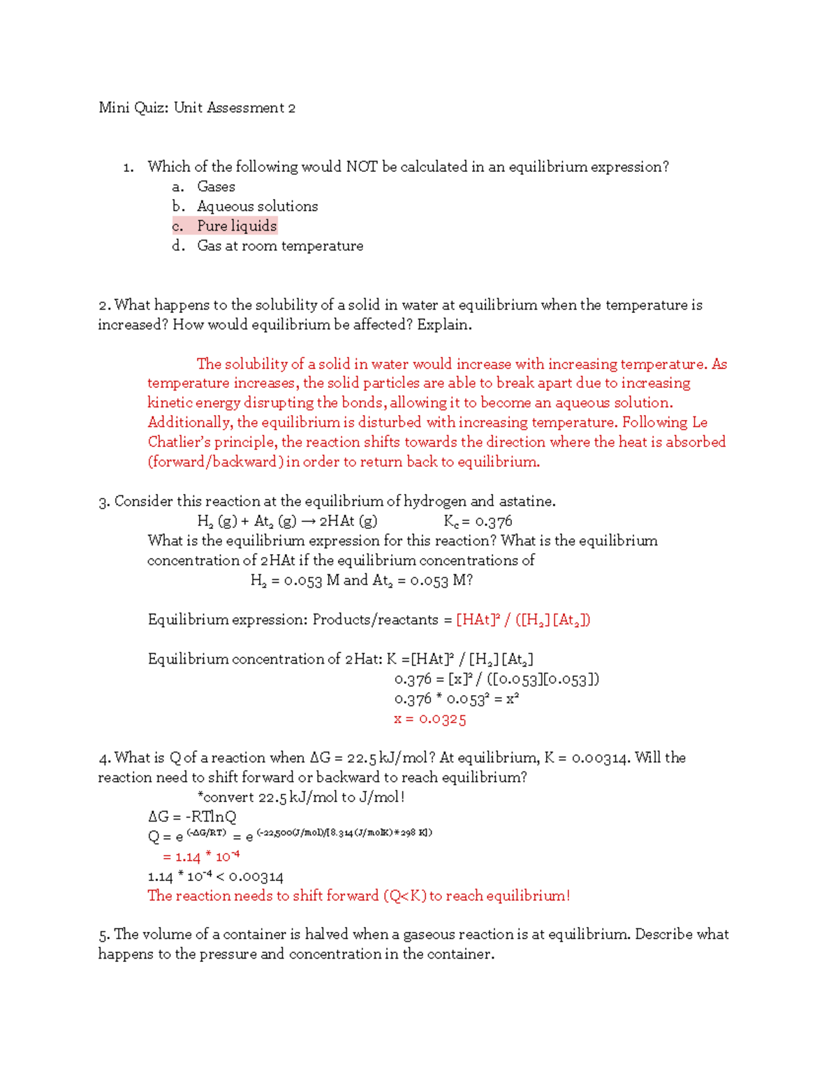 Learning log 6 PRACTICE - Mini Quiz: Unit Assessment 2 Which of the ...