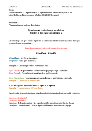 Sémiologie et sémiotique - Sémiologie et sémiotique Qu’est-ce qu’une ...