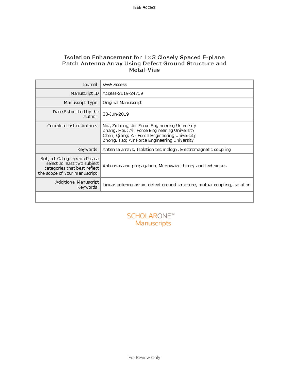 System append PDF proof hi - Isolation Enhancement for 1×3 Closely Spaced E-plane Patch Antenna ...