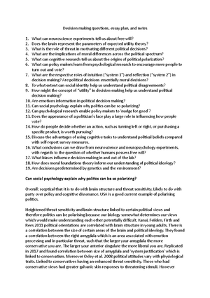 PBS 1 2021-22 paper guide 14 - Part I PBS Tripos PBS 1: Introduction to ...